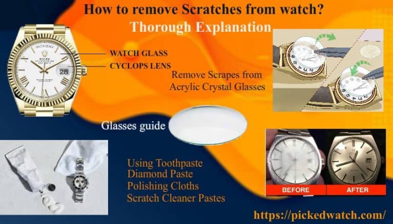 How to Remove Scratches from watch | A Thorough Explanation