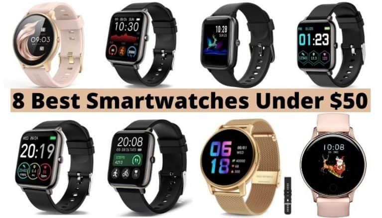 8 Best Smartwatches Under $50 in 2023 | Picked Watch