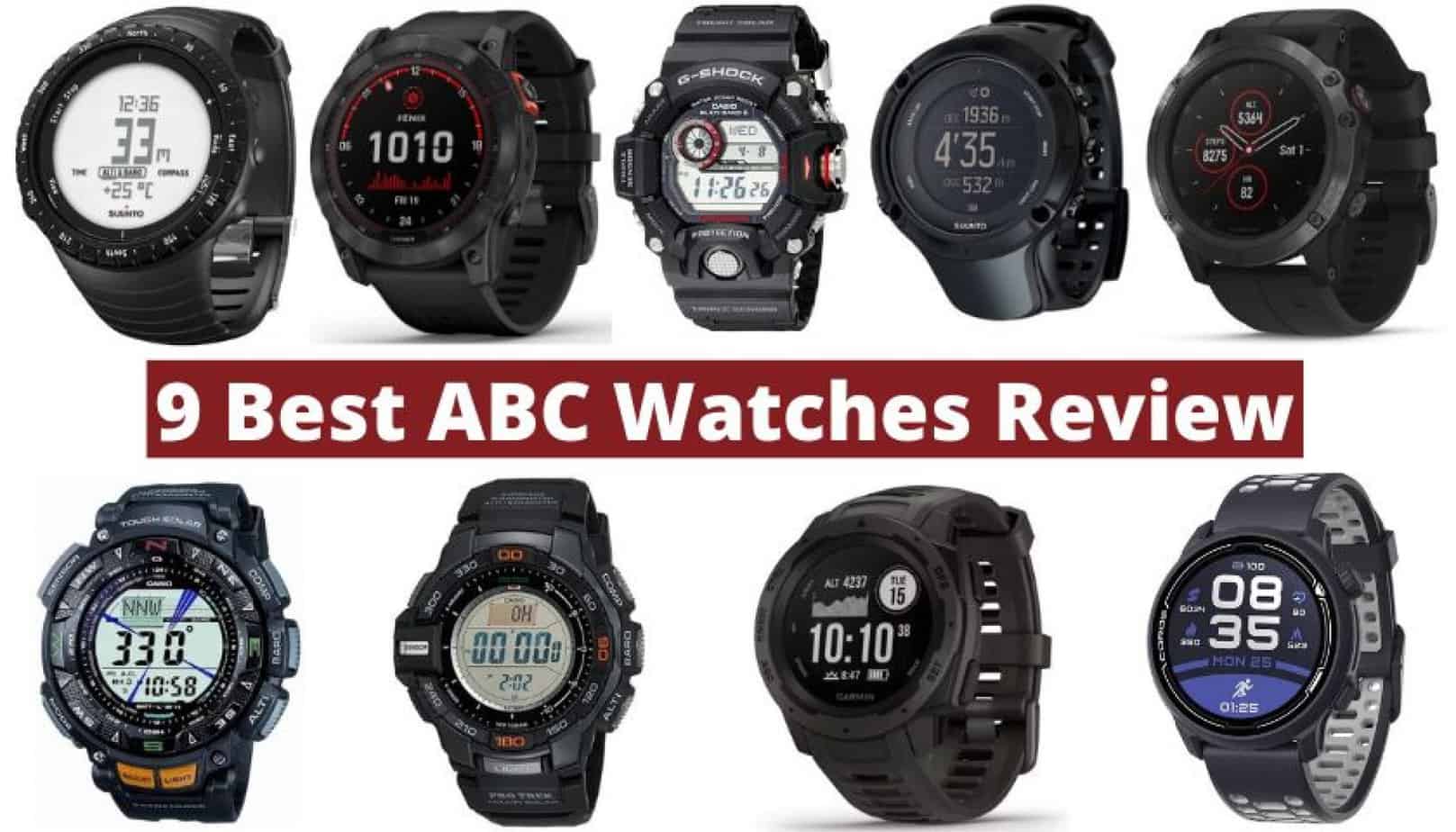 9 Best Altimeter (ABC) Watches of 2025 | Picked Watch