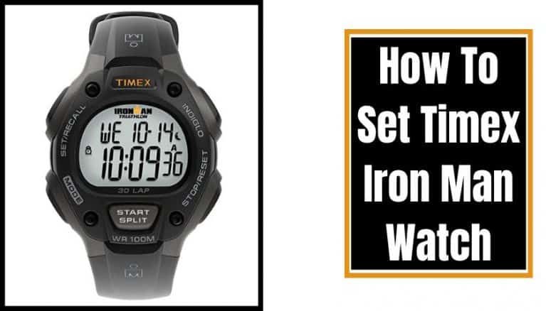 How To Set Timex Iron Man Watch | From Alarm Setting To Split